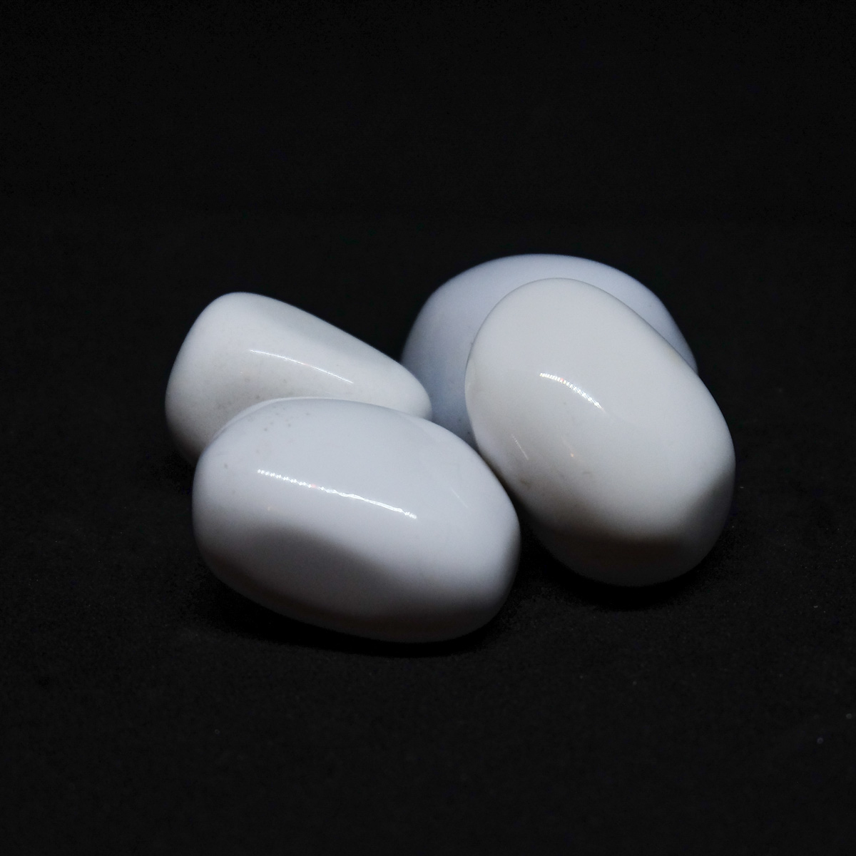 Agate blanche - ★ pierres bijoux mineraux merignac